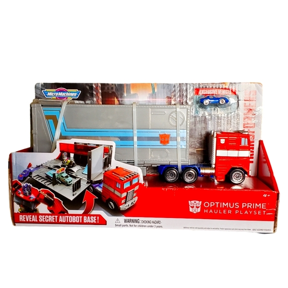 MicroMachines | Toys | Micro Machines Transformers Optimus Prime Hauler ...